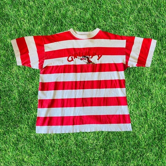 Disney | Tops | Vintage 9s Disney Originals Grumpy Stripe Shirt | Poshmark
